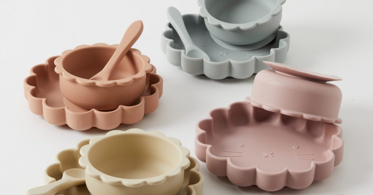 Mother Goose | Henny Silicone 3pc Dining Set