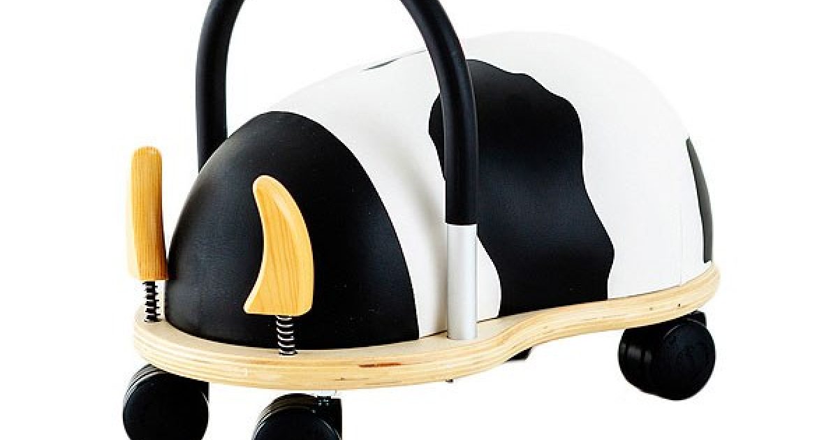 Mother Goose | Cow Wheely Bug - Ride on Toy